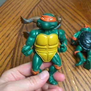 Playmates Toys | Toys | 3 Vintage Teenage Mutant Ninja Turtles Tmnt 988 ...